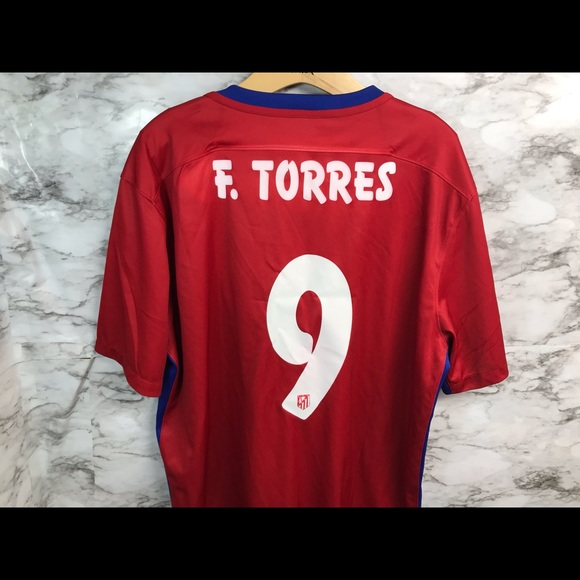 Nike | Shirts | Rare Fernando Torres Atletico Madrid Jersey Xl | Poshmark